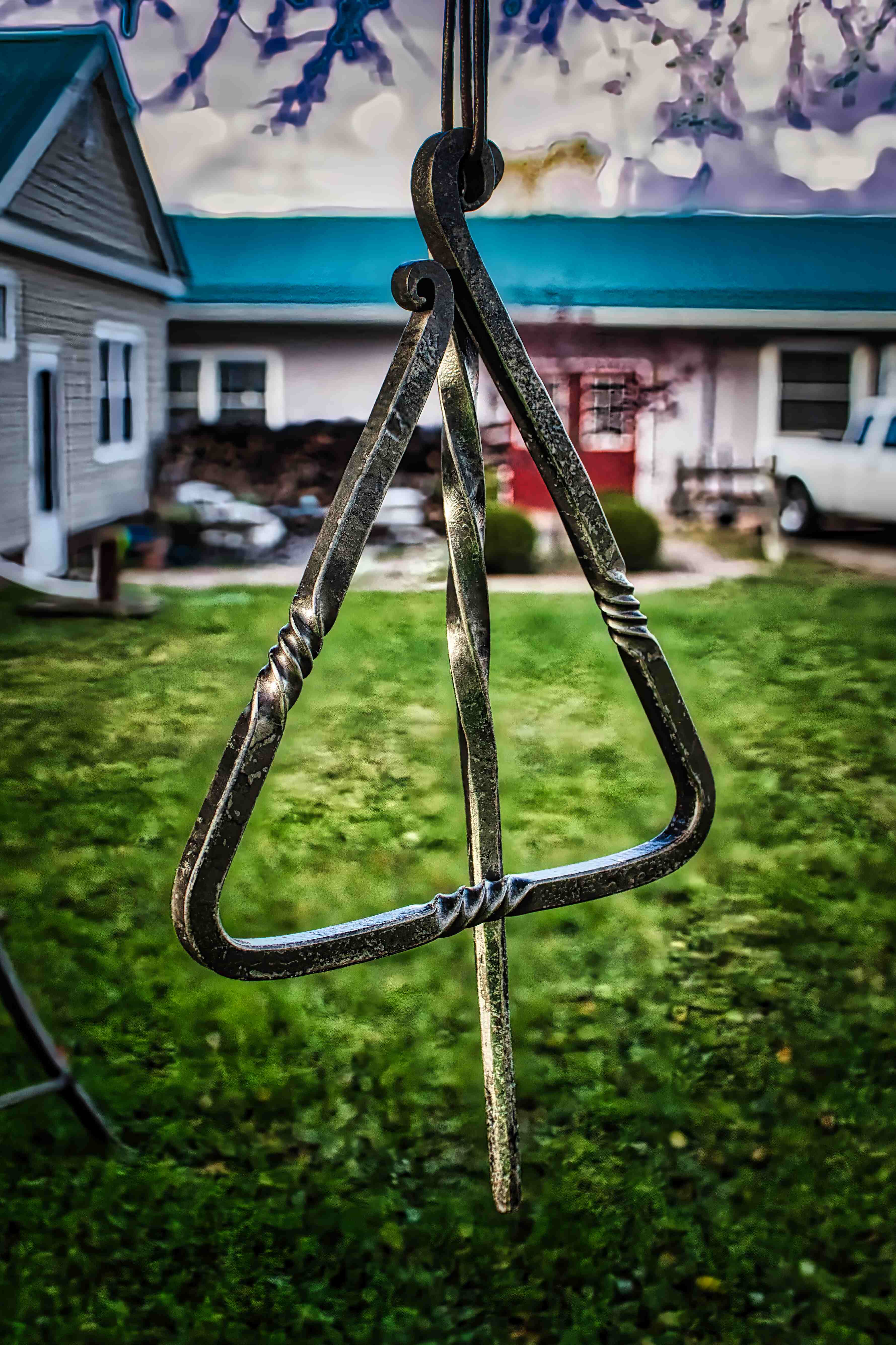Decorative Dinner Triangle – Halfpine Forge