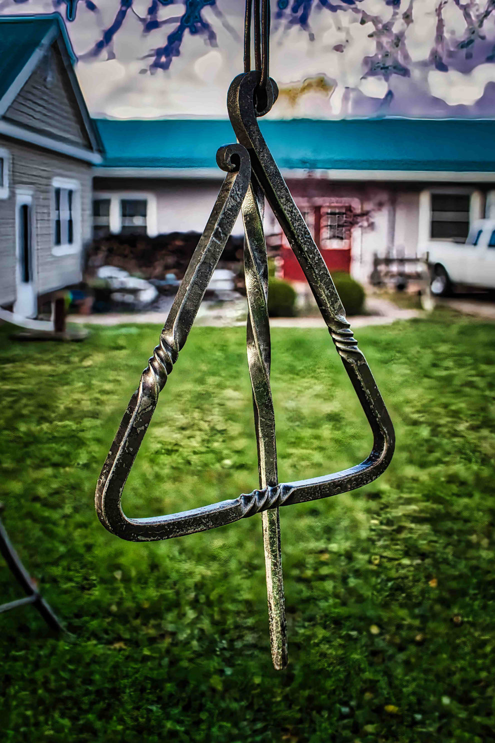 Decorative Dinner Triangle – Halfpine Forge
